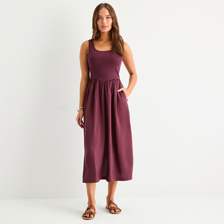 Click here for a.n.a Womens Sleeveless Midi A-Line Dress  Xx-larg... prices