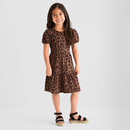 Click here for Thereabouts Little Girls Short Sleeve Puffed Sleev... prices
