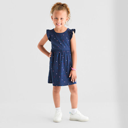 Click here for Thereabouts Little Girls Short Sleeve Flutter Slee... prices