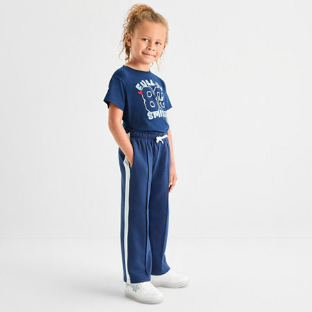 Click here for Thereabouts Pintuck Little Girls Wide Leg Regular... prices