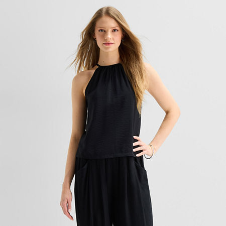 Click here for a.n.a Womens Halter Neck Sleeveless Tank Top  X-la... prices