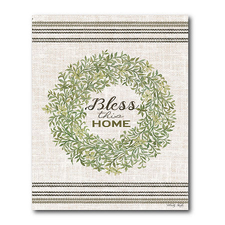 Click here for Courtside Market Bless This Home Canvas Art  One S... prices