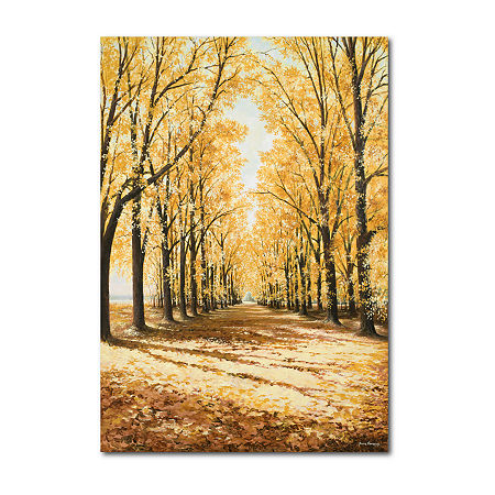 Click here for Courtside Market Yellow Falls Catherdral Canvas Ar... prices