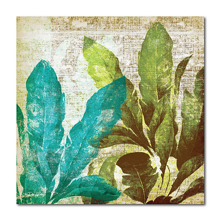 Click here for Courtside Market Tropical Leaves Canvas Art  One S... prices