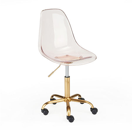 Click here for Urban Shop Acrylic Rolling Chair  One Size  Pink prices