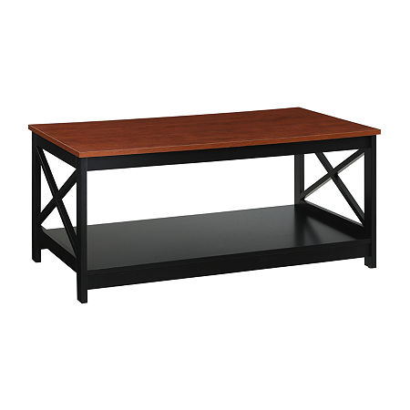 Click here for Oxford Coffee Table with Shelf  One Size  Brown prices