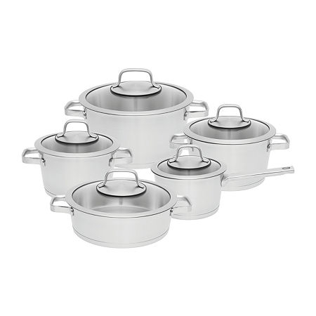 Click here for BergHOFF Manhattan 10Pc 18/10 Stainless Steel Cook... prices