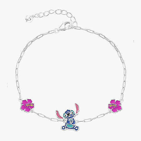 Click here for Disney Collection Girls Sterling Silver Flower Lil... prices