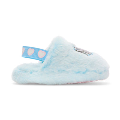 Disney Collection Girls Lilo & Stitch Slip-On Slippers, Color: Blue ...