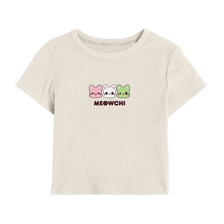 Click here for Meowchi Little & Big Kid Girls Crew Neck Short Sle... prices