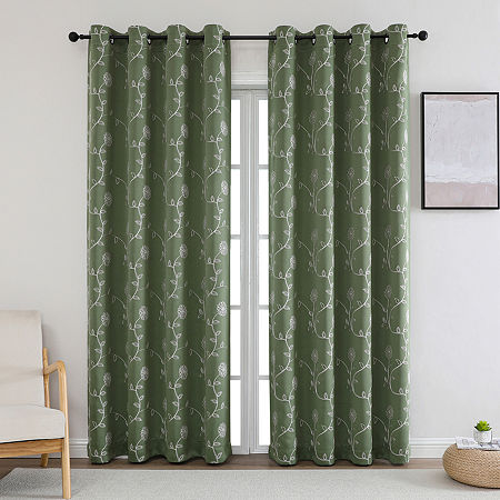 Click here for Regal Home Constance Grommet Top Blackout Single C... prices
