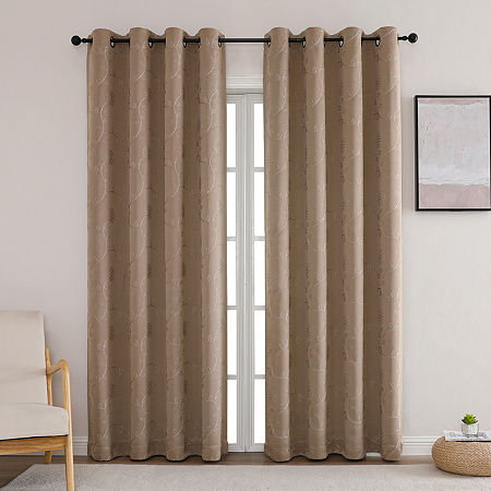 Click here for Regal Home Constance Grommet Top Blackout Single C... prices