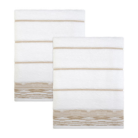 Click here for Nicole Miller Sydney 2-pc. Geo Linear Bath Towel... prices