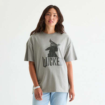 Click here for Wicked Elphaba Witch Oversized Tee Womens Juniors... prices