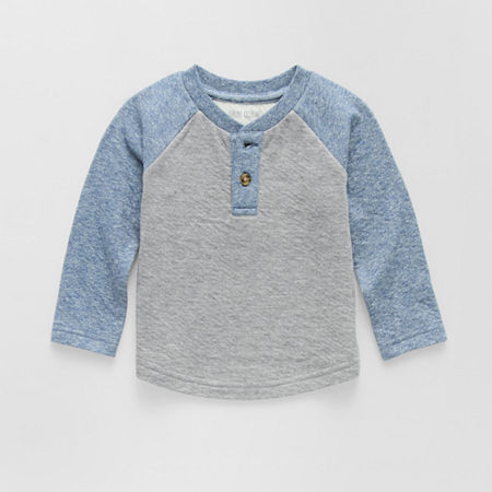 Click here for Okie Dokie Baby Boys Long Sleeve Regular Fit Henle... prices