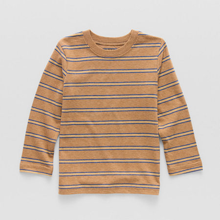 Click here for Okie Dokie Toddler & Little Boys Crew Neck Long Sl... prices
