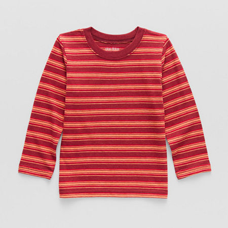 Click here for Okie Dokie Toddler & Little Boys Crew Neck Long Sl... prices