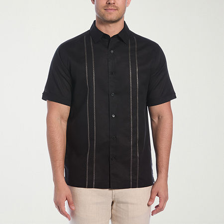 Click here for Cubavera Mens Short Sleeve Panel Button-Front Line... prices
