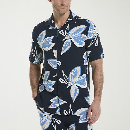 Click here for Cubavera Mens All-Over Tropical Print Short-Sleeve... prices