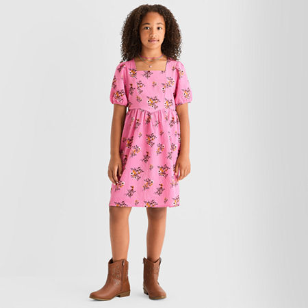 Click here for Thereabouts Little & Big Kid Girls Short Sleeve A-... prices