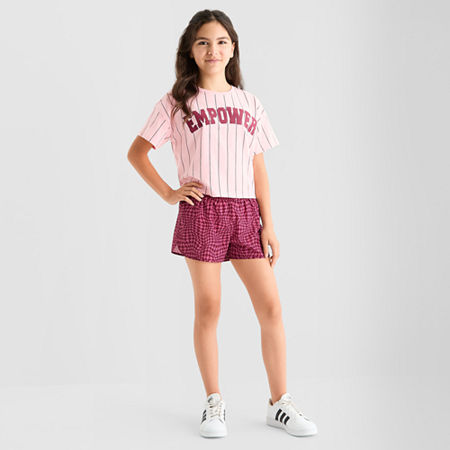 Click here for Xersion Little & Big Kid Girls Mid Rise Running Sh... prices