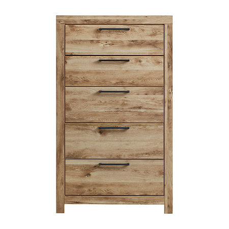 Click here for Signature Design by Ashley Hyanna 5-Drawer Chest i... prices