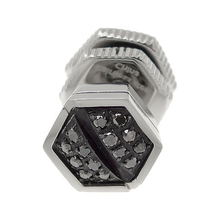 Click here for Mens 1/10 CT. T.W. Color-Enhanced Black Diamond St... prices