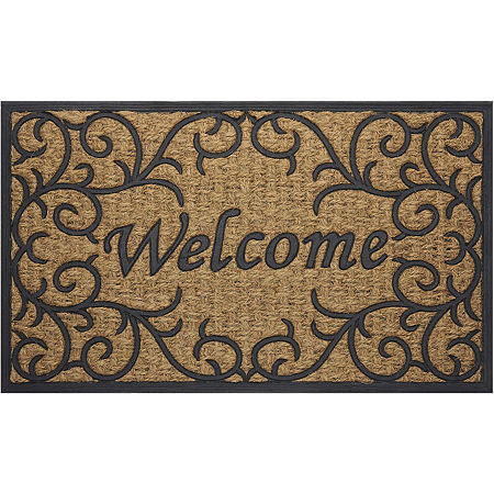 Click here for Achim Welcome Vines Coir 18X30 Doormat  One Size... prices