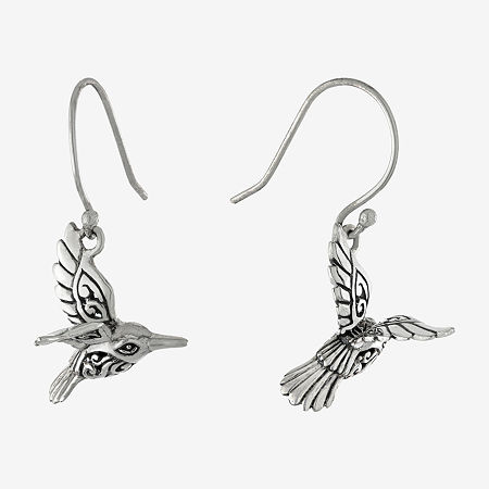 Click here for Womens Sterling Silver Drop Earrings  One Size prices