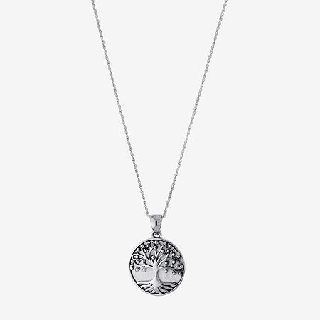 Click here for Tree Of Life Womens White Mother Of Pearl Sterling... prices