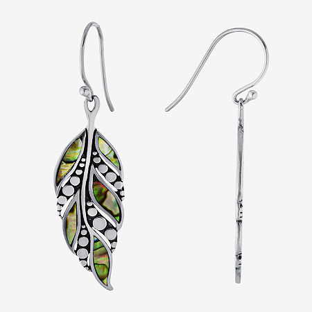 Click here for Bali Inspired Womens Abalone Sterling Silver Drop... prices