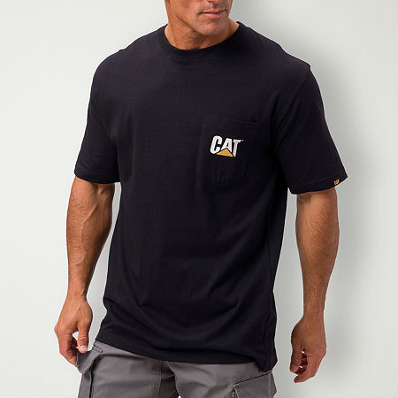 Click here for CAT Trademark Mens Crew Neck Short Sleeve Regular... prices