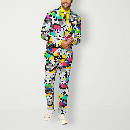 Click here for OppoSuits Mens Slim Fit Novelty Suit & Tie Set  36... prices