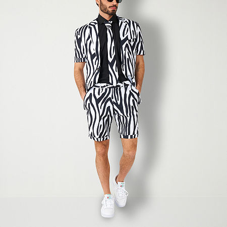 Click here for Opposuits Mens Slim Fit Summer Short Suit & Tie Se... prices