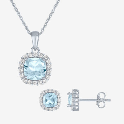 Gemstone Sterling Silver 2-pc. Jewelry Set - JCPenney