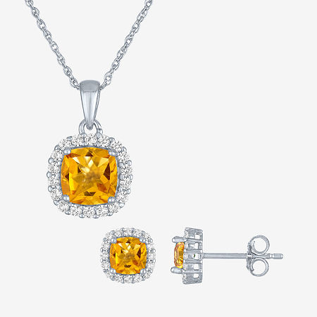 Click here for Gemstone Sterling Silver 2-pc. Jewelry Set  One Si... prices