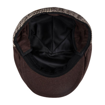 Dockers Mixed Media Mens Ivy Cap, Color: Brown - JCPenney