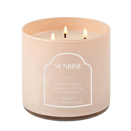 Click here for Distant Lands 14oz Sunrise 3-Wick Scented Jar Cand... prices