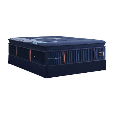 Stearns & Foster Reserve 17" Soft Euro Pillow Top - Mattress + Box ...