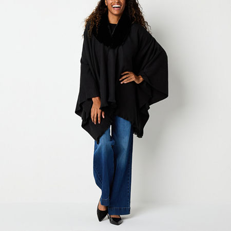 Click here for Liz Claiborne Fur Wrap Solid Wrap  One Size  Black prices
