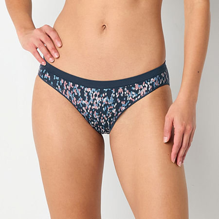 Ambrielle Seamless Bikini Panty  Xx-large  Blue