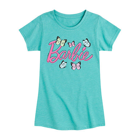 Click here for Big Kid Girls Round Neck Short Sleeve Classic Fit... prices
