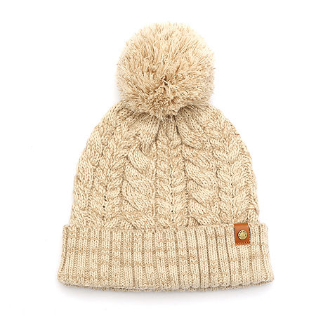 Click here for Frye and Co. Womens Pom Pom Beanie  One Size  Whit... prices