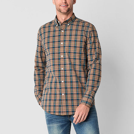 Click here for St. Johns Bay Stretch Poplin Mens Long Sleeve Slim... prices