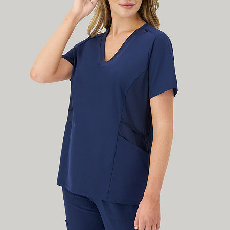 Click here for Hanes Womens V Neck Short Sleeve Tag Free Scrub To... prices