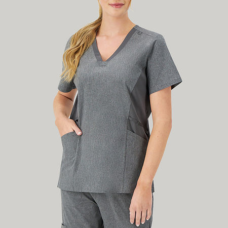 Click here for Hanes Womens V Neck Short Sleeve Tag Free Scrub To... prices