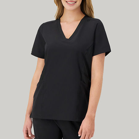Click here for Hanes Womens V Neck Short Sleeve Tag Free Scrub To... prices