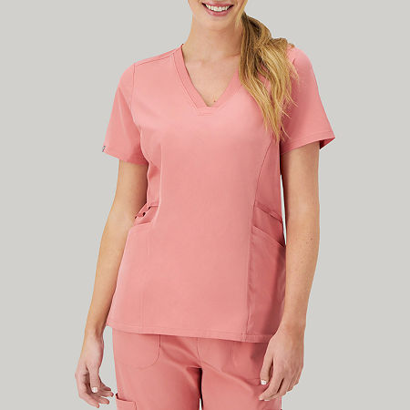 Click here for Hanes Womens V Neck Short Sleeve Tag Free Scrub To... prices