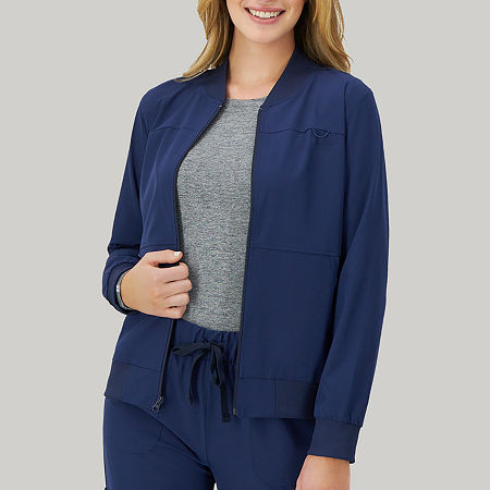Click here for Hanes Womens Tag Free Moisture Wicking Scrub Jacke... prices
