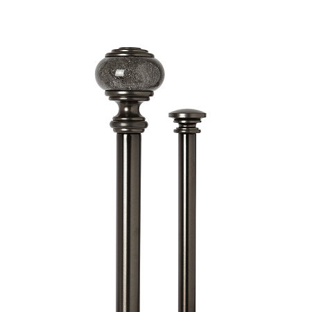 Click here for Umbra Marble Knob Double Curtain Rod  One Size  Gr... prices